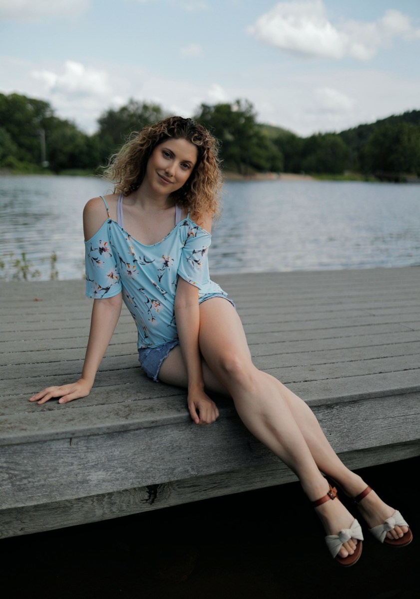 OOTD: The Cold Shoulder – Coffee & Chiffon