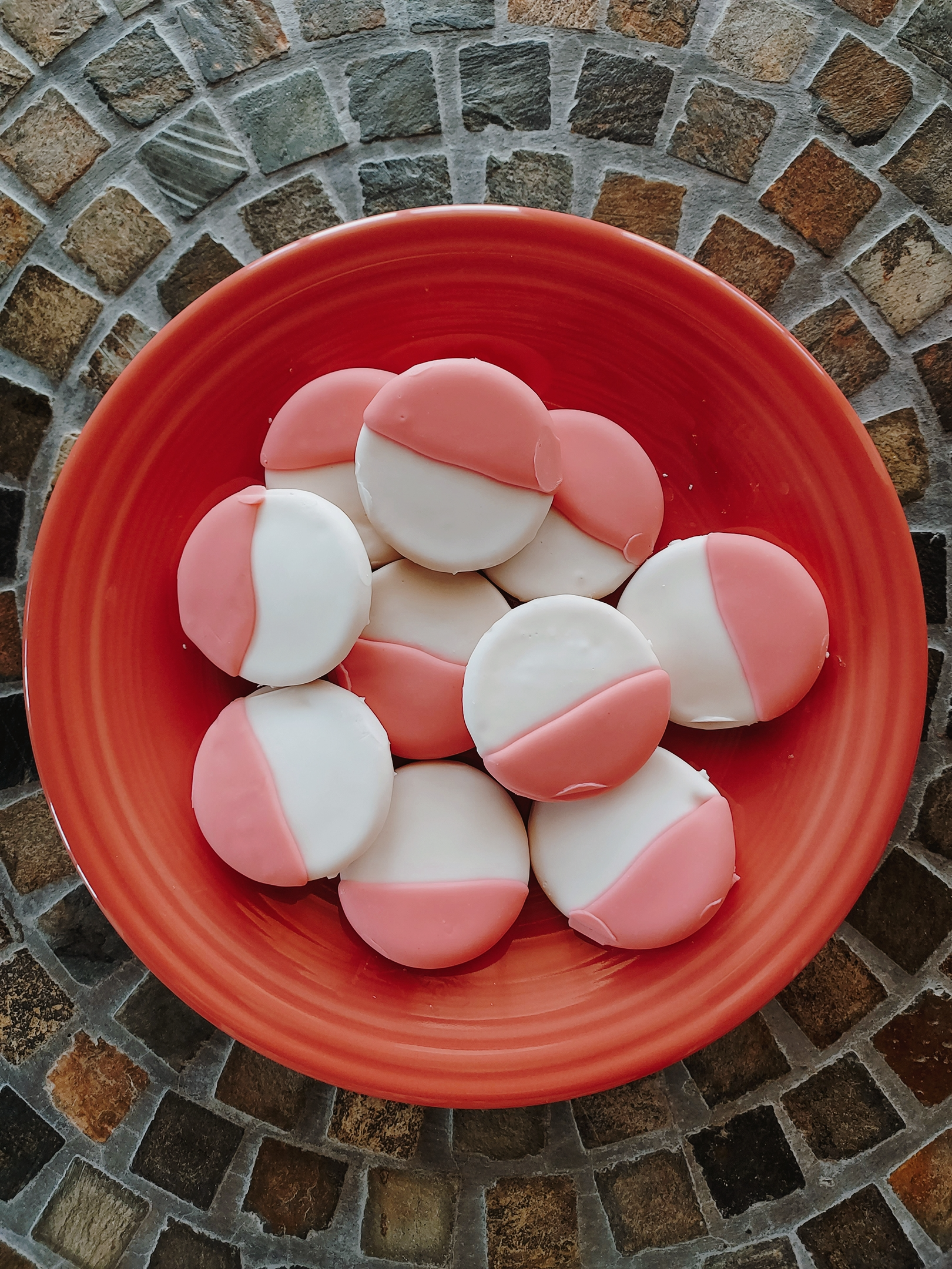 Springtime Sweets: Strawberry Half-Moon Cookies – Coffee & Chiffon