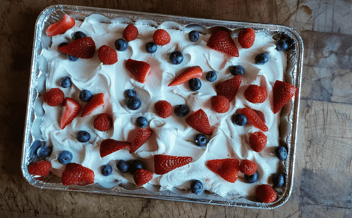 Summer Sweets: Lemon-Berry Sheet Pan Trifle – Coffee & Chiffon